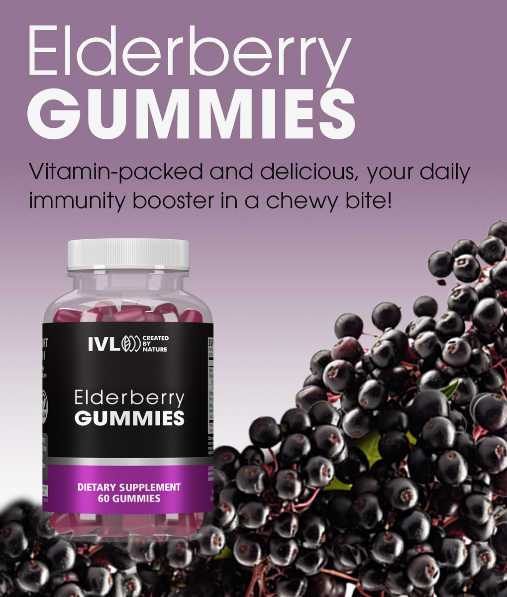 Elderberry Gummies | Immune Support Boost | IVL – IVL.com