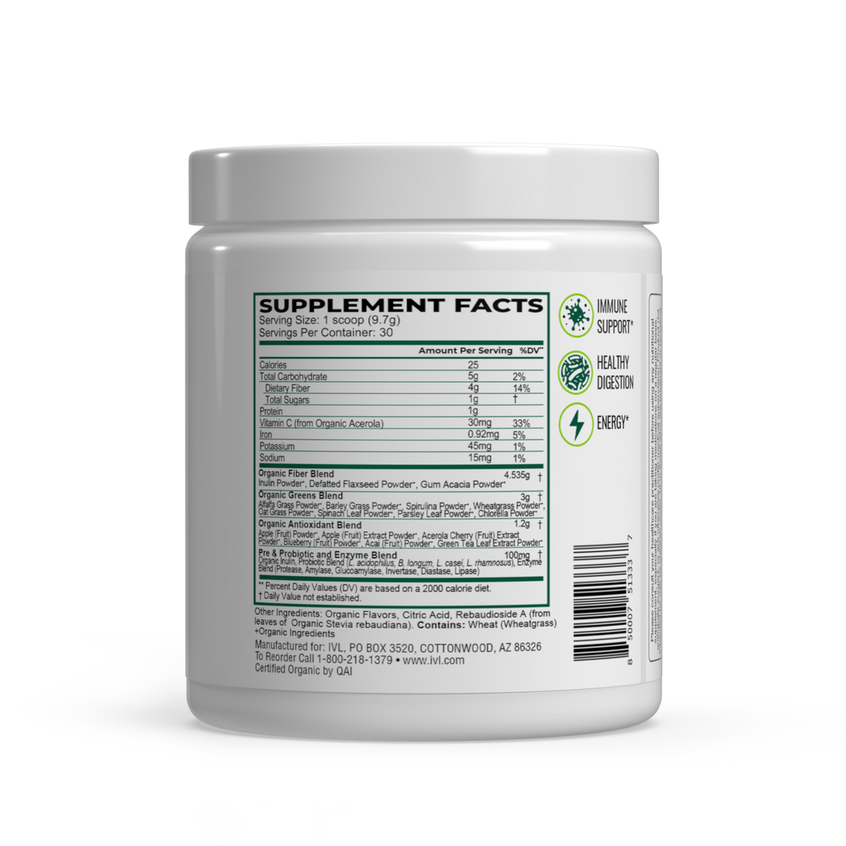 IVL Organic Greens – IVL.com