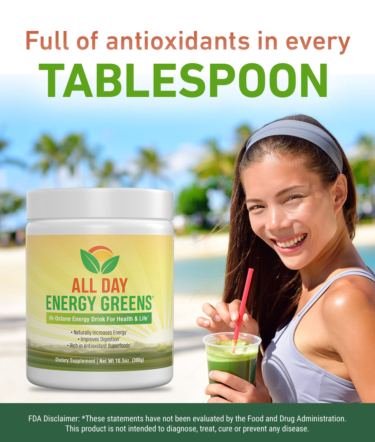 All Day Energy Greens (Original Flavor) – IVL.com